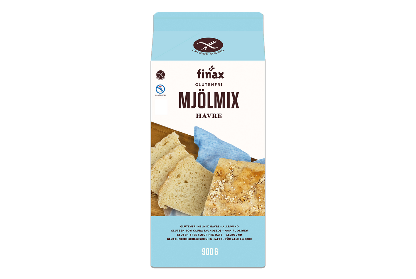 Finax Haferbrot-Mix 900g - Finax — Vital Gourmet