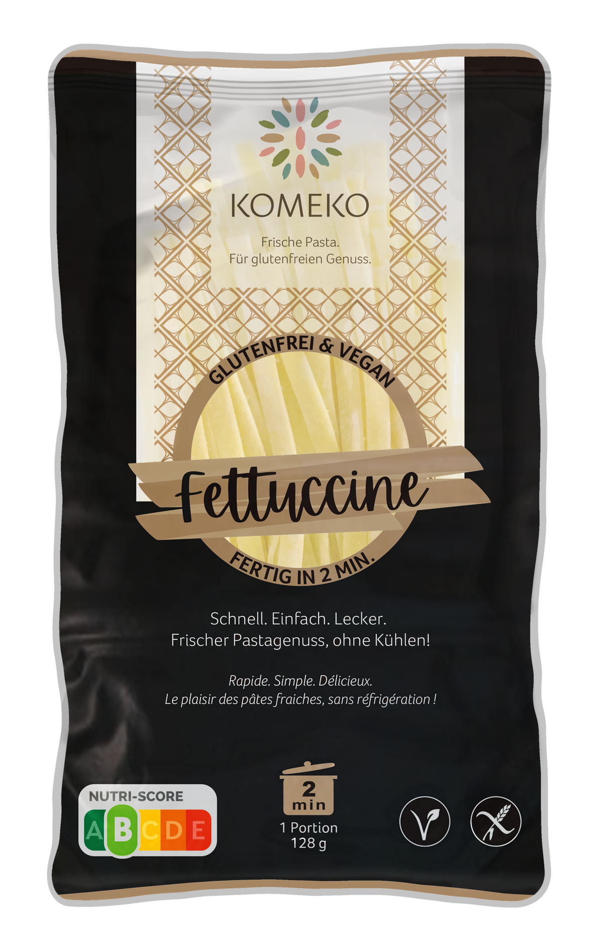 Fettuccine 128g - Komeko — Vital Gourmet